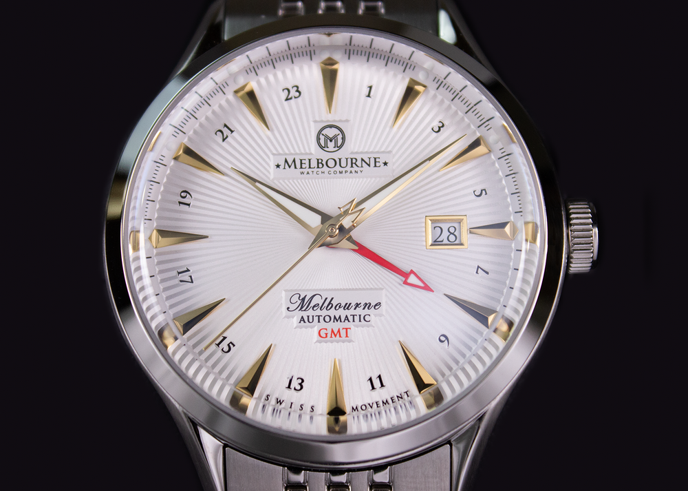 Melbourne Watch Company - Melbourne Auto GMT White