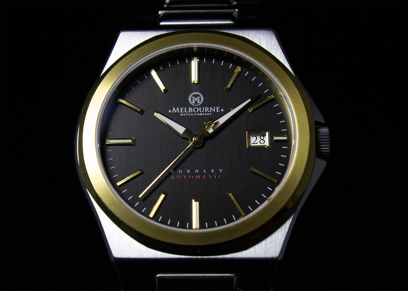 Melbourne Watch Company - Burnley Auto Black
