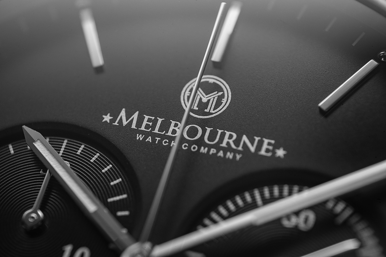 Melbourne Watch Company - Carlton Black Dial