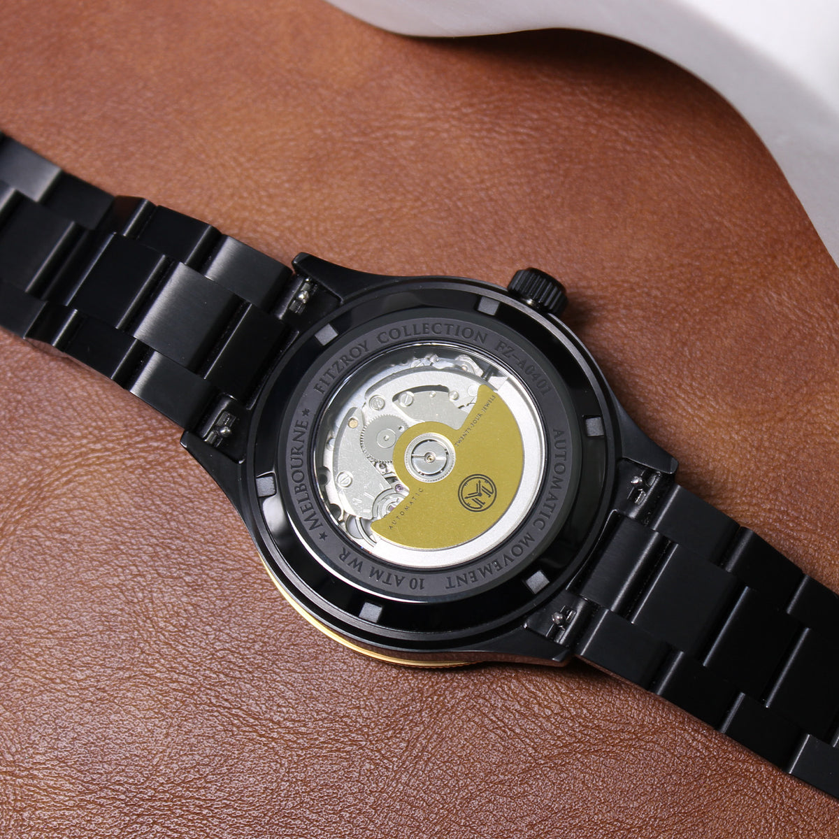 Melbourne Watch Company - Fitzroy Auto Black