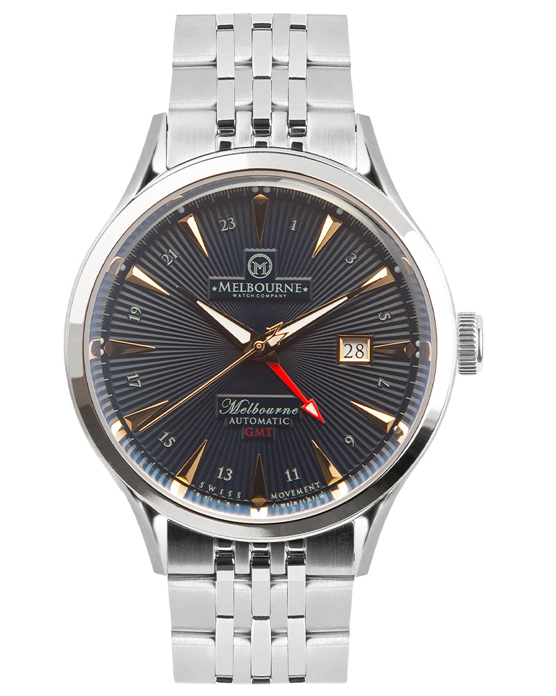 Melbourne Watch Company - Melbourne Auto GMT Navy