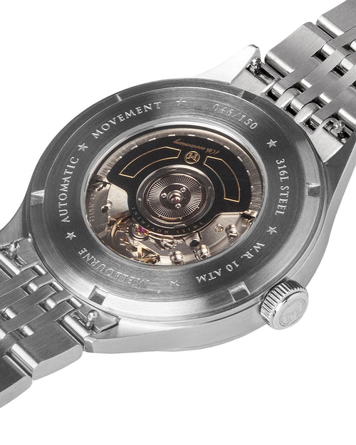 Melbourne Watch Company - Melbourne Auto GMT White