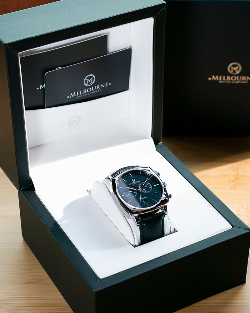 Melbourne Watch Company - Carlton Black Dial
