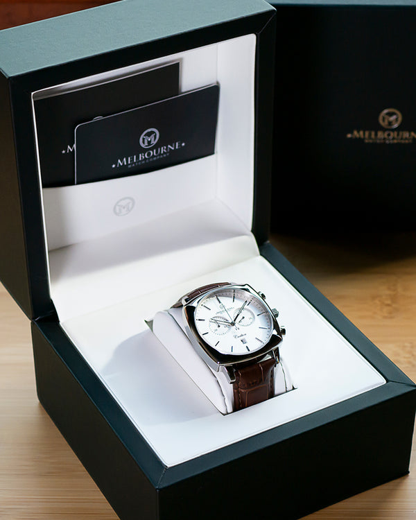 Melbourne Watch Company - Carlton Classic Silver