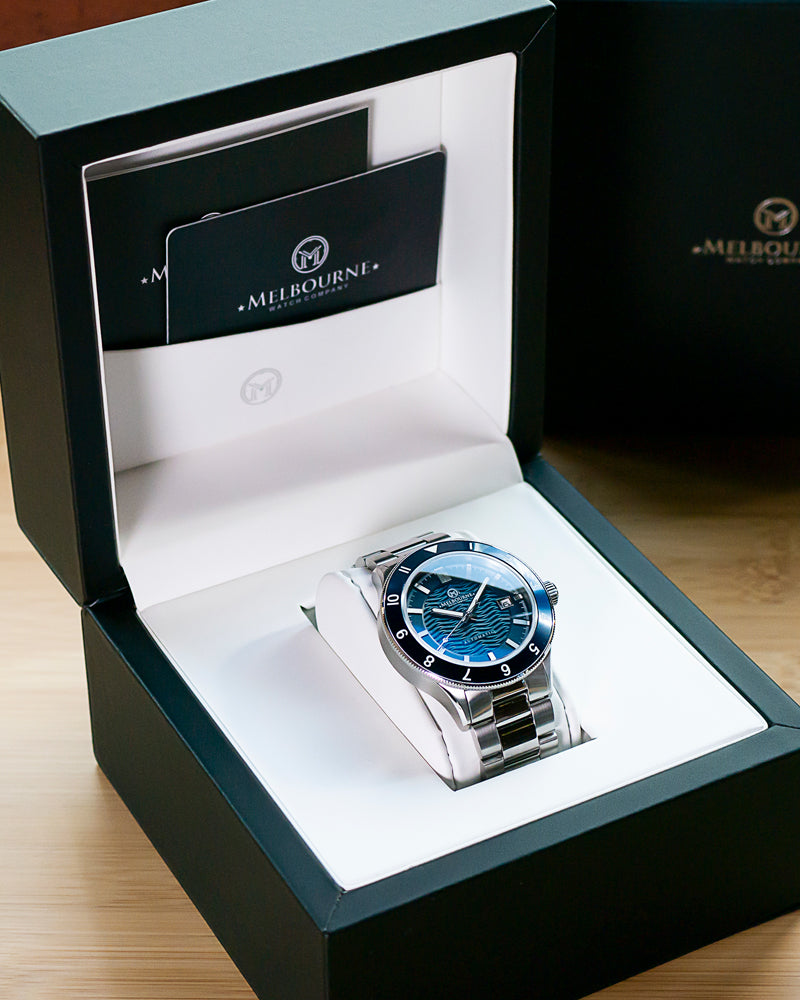 Melbourne Watch Company - Fitzroy Auto Blue