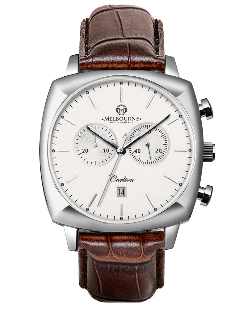Melbourne Watch Company - Carlton Classic Silver